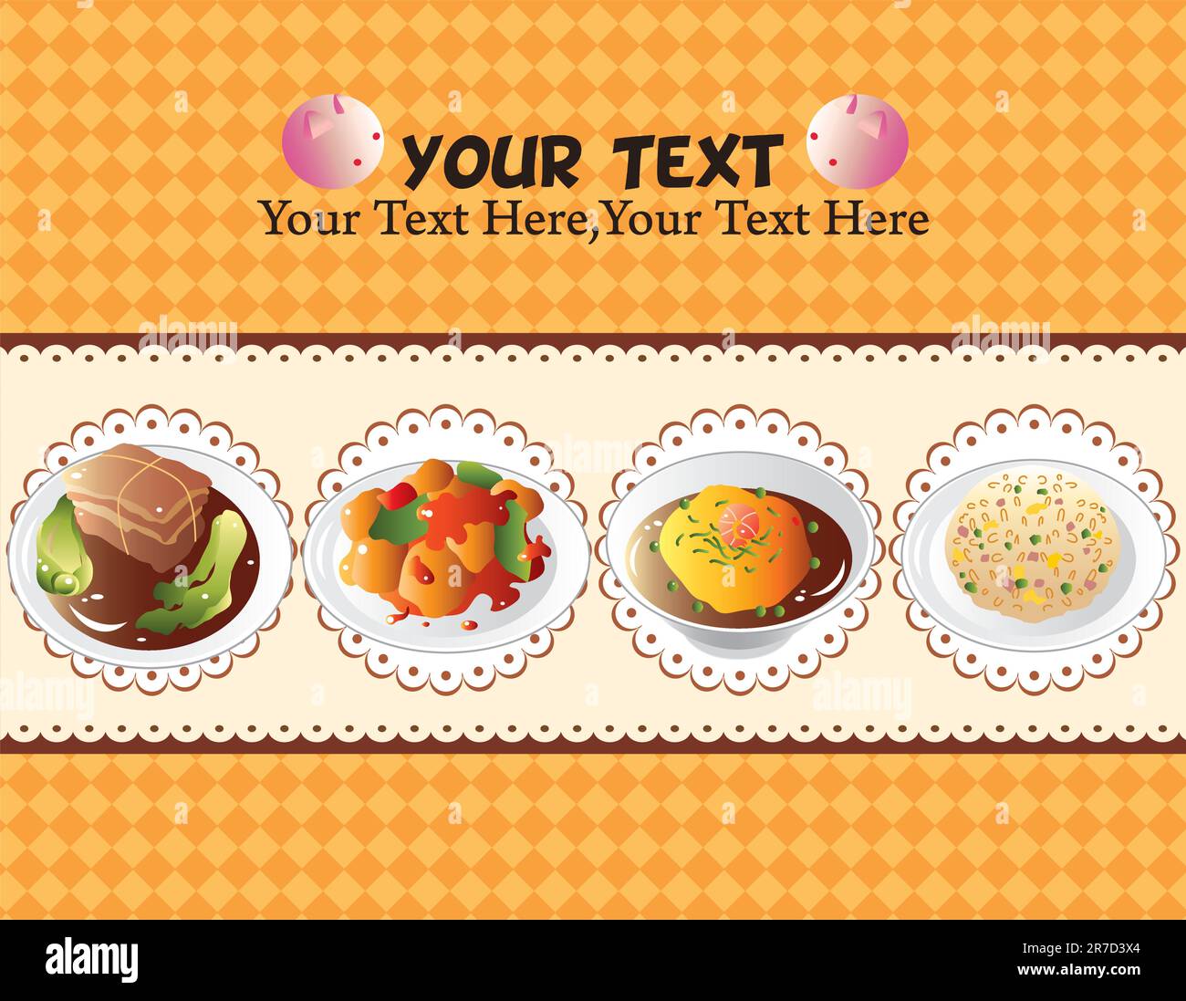 Chinese vegetable soup Stock Vector Images - Alamy