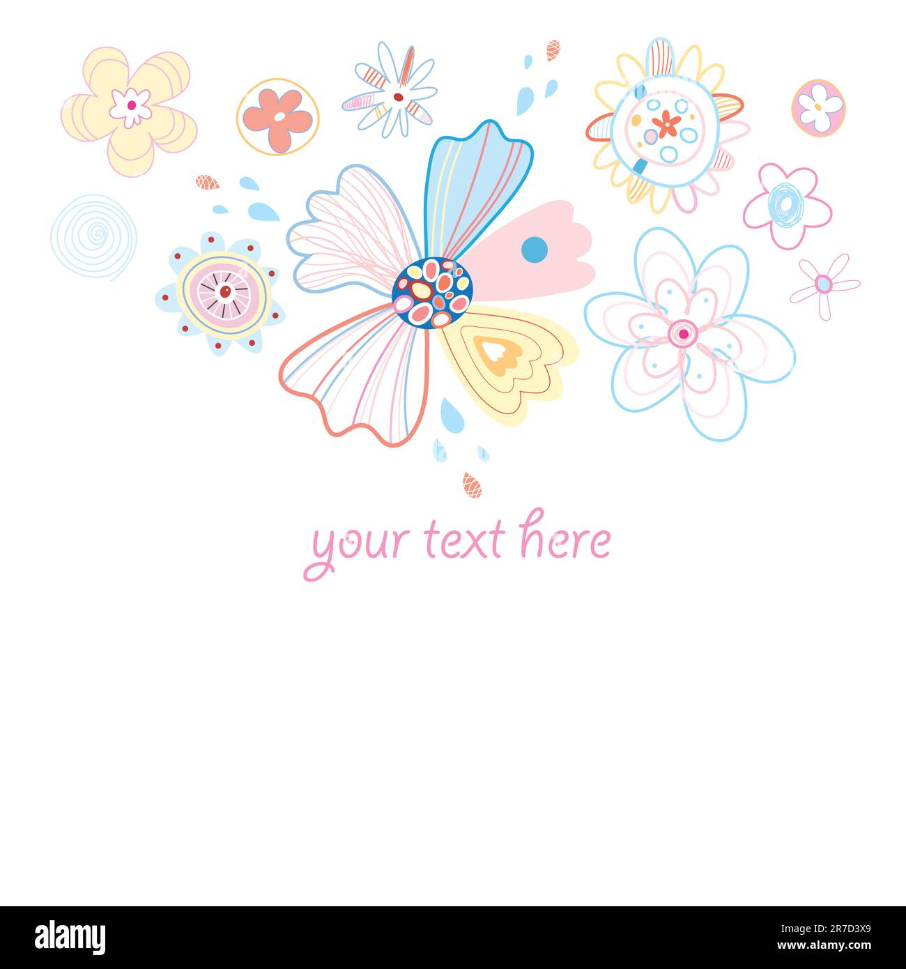 Background fabulous drawing Stock Vector Images - Alamy
