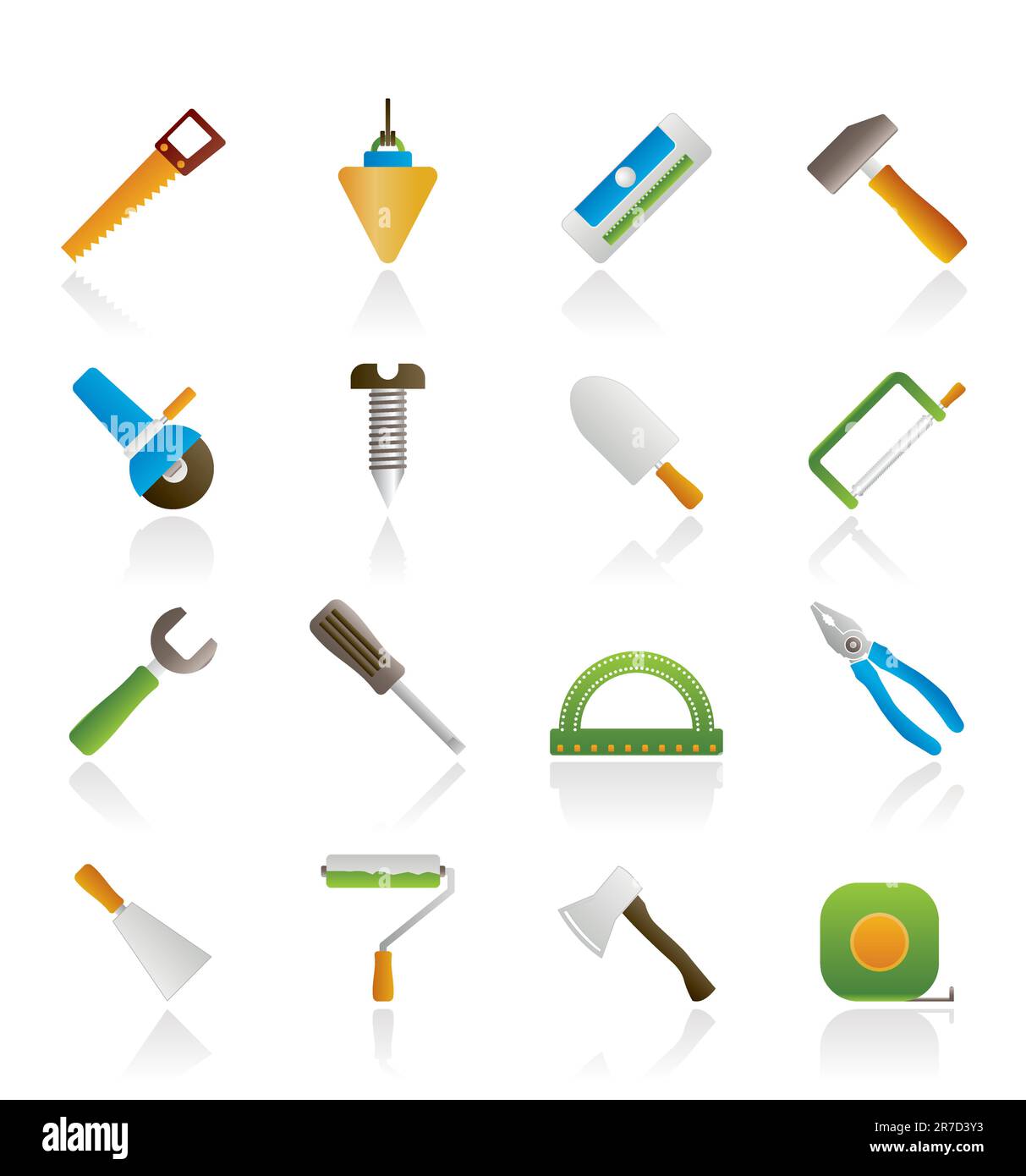 Construction tools detail Stock Vector Images - Alamy
