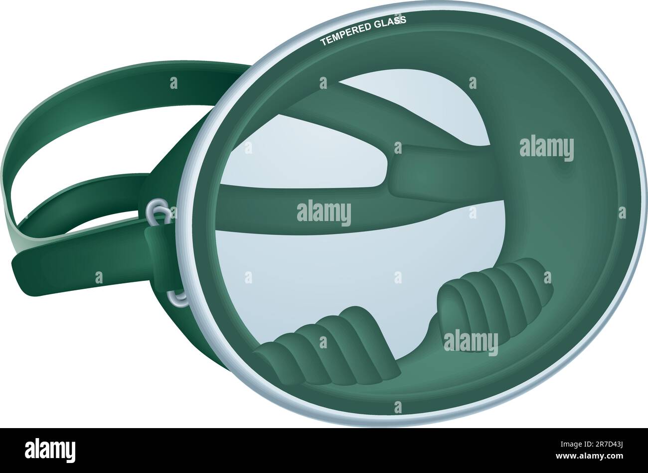 Retro Diving Mask Vector Stock Vector Image & Art - Alamy
