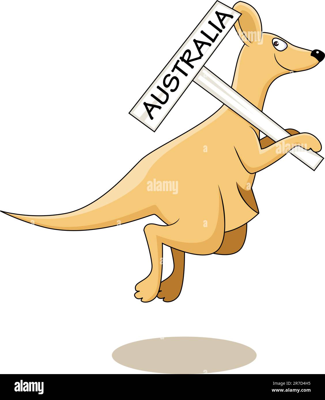 Aboriginal kangaroo Stock Vector Images - Alamy