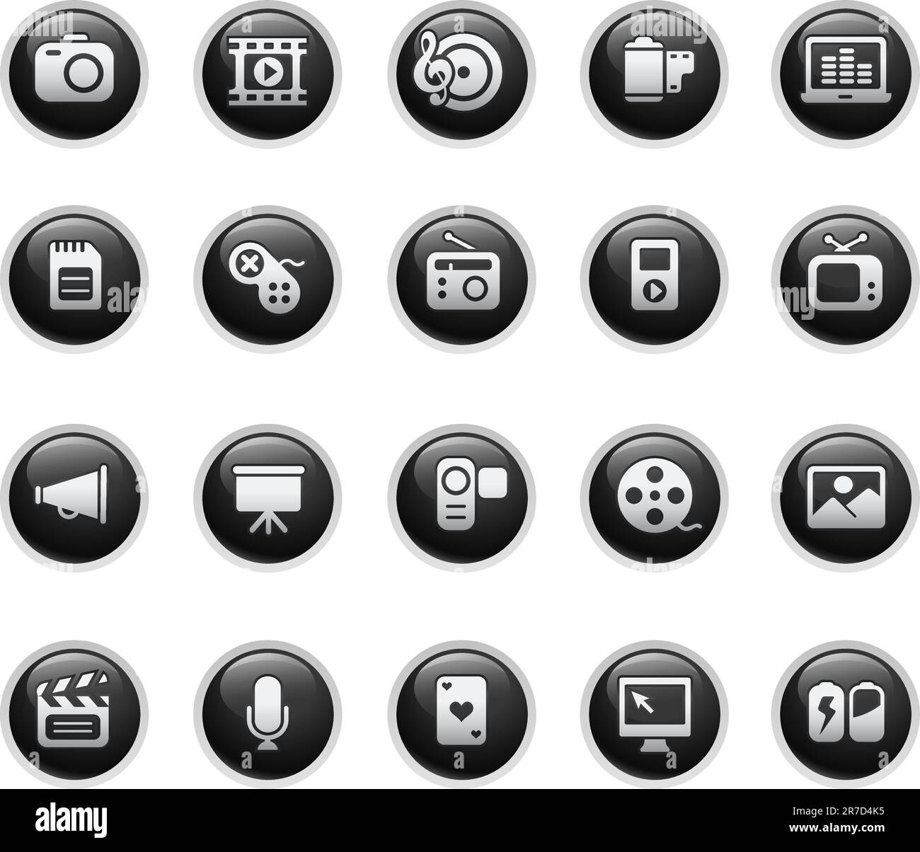 In game graphics Black and White Stock Photos & Images - Alamy