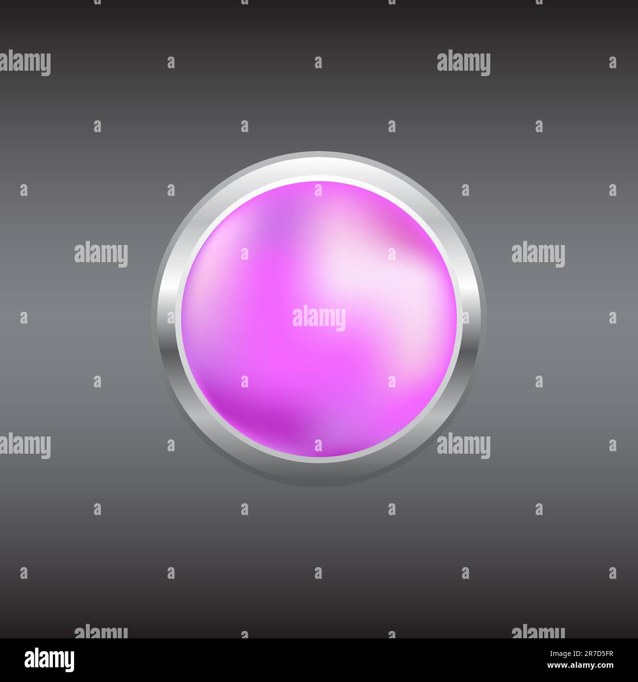 Purple button, made by mesh, vector illustration Stock Vector Image ...