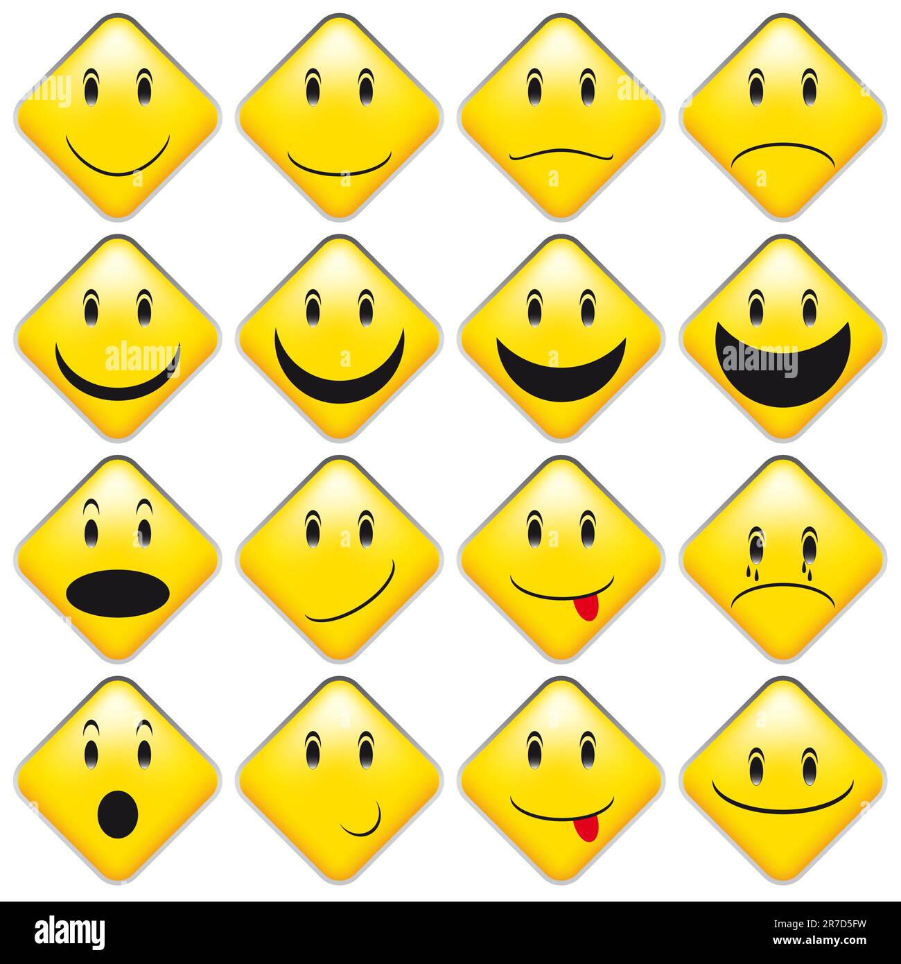 Anger square Cut Out Stock Images & Pictures - Alamy