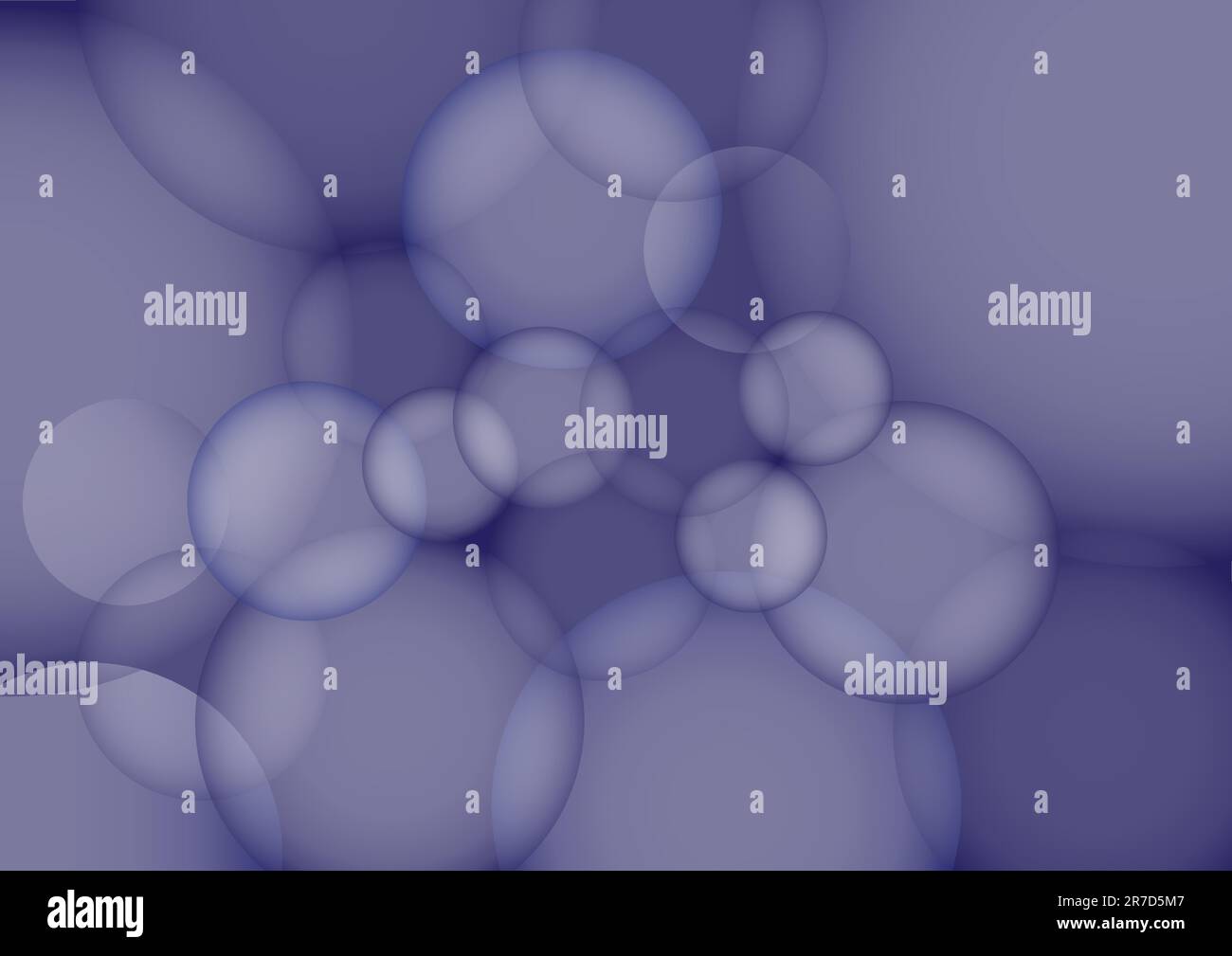 Abstract Background - Bubbles on Dark Blue Background Stock Vector ...