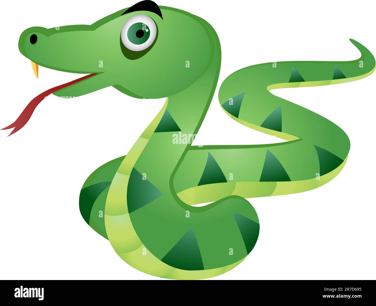 Snake cartoon Stock Vector Images - Alamy