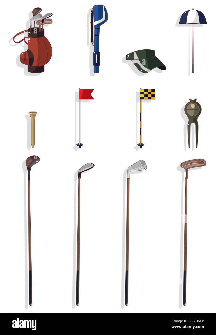 Golf bag design hi-res stock photography and images - Alamy