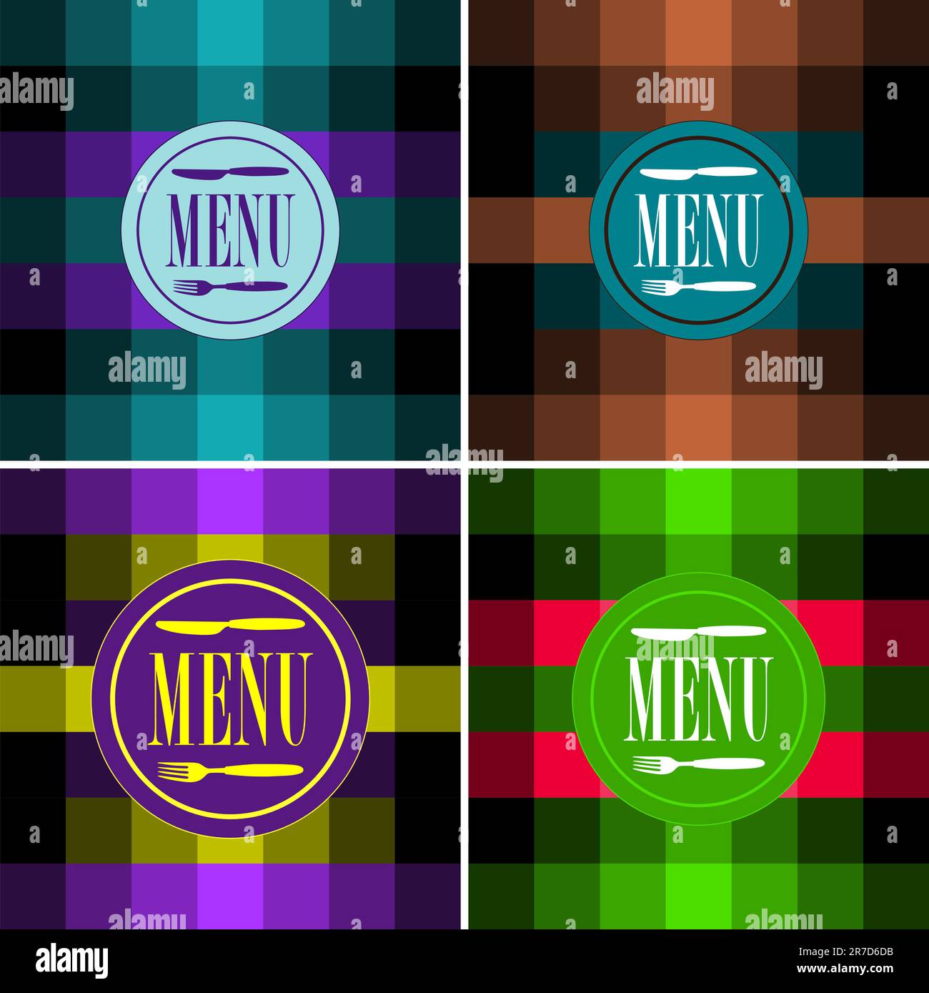 Menu Card Background - Pasta and Cutlery Icon Stock Vector Image & Art ...