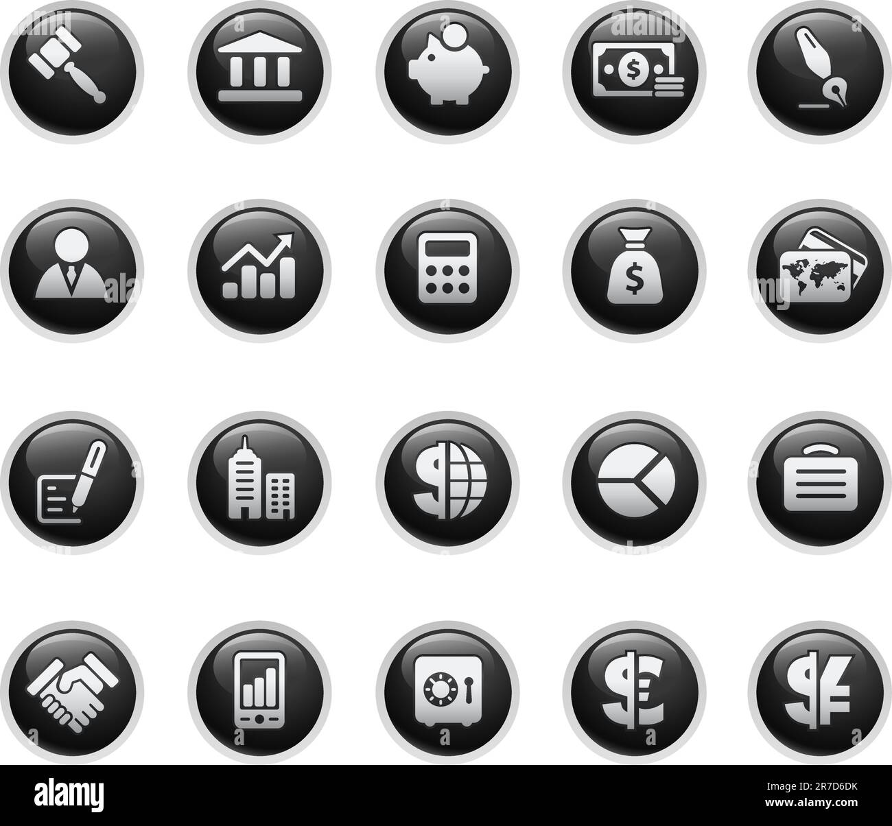 Image graph icon in Black and White Stock Photos & Images - Alamy