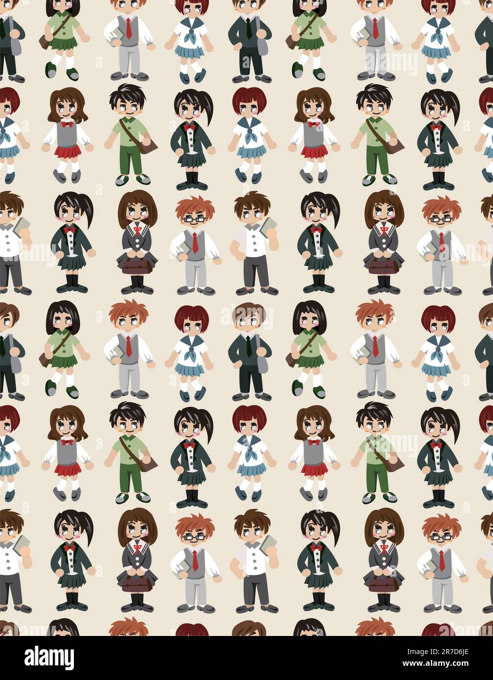 seamless student pattern Stock Vector Image & Art - Alamy