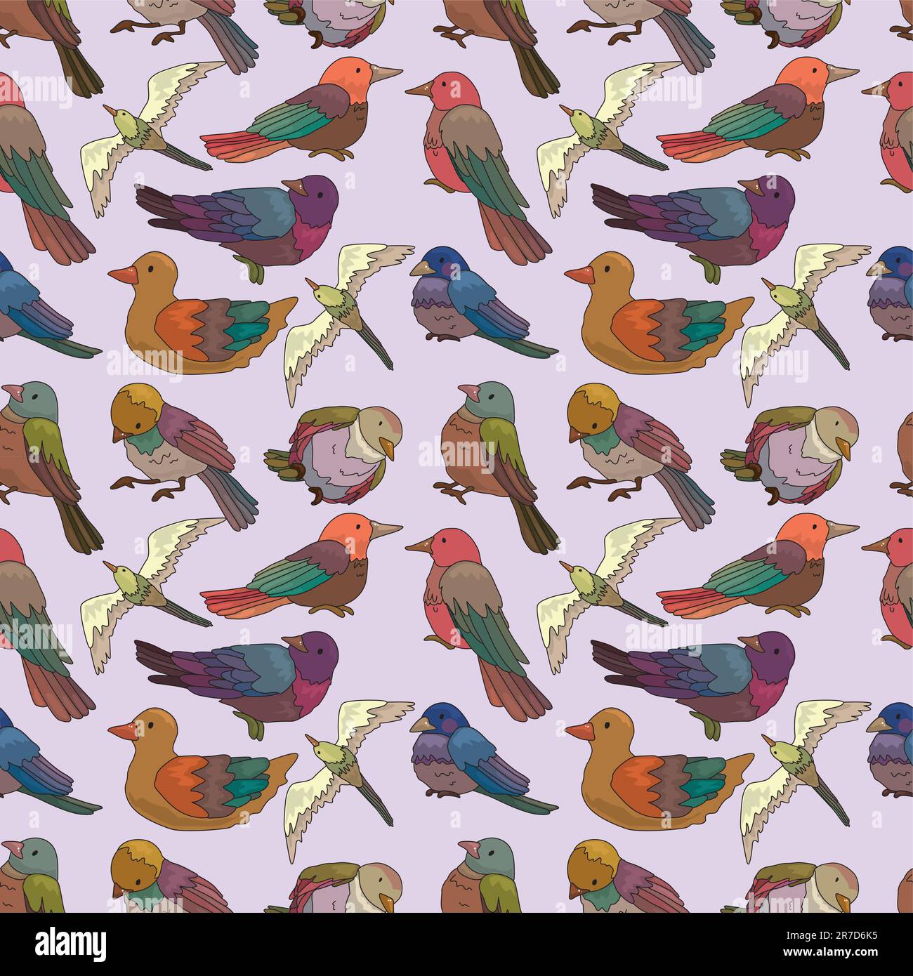 Goose seamless pattern Stock Vector Images - Alamy