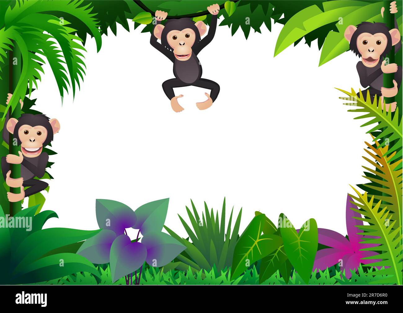 Chimpanzee cartoon vector Stock Vector Image & Art - Alamy