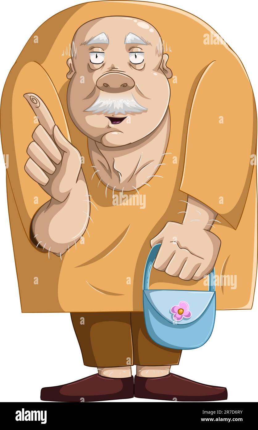 Long nose man Stock Vector Images - Alamy