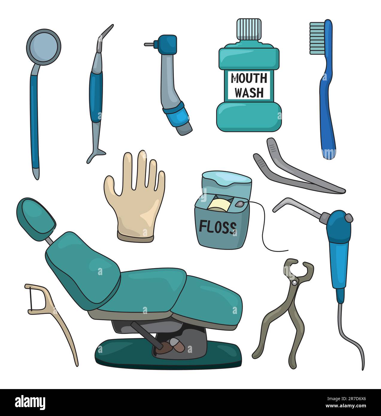 Doctor toothpaste character cartoon Stock Vector Images - Alamy