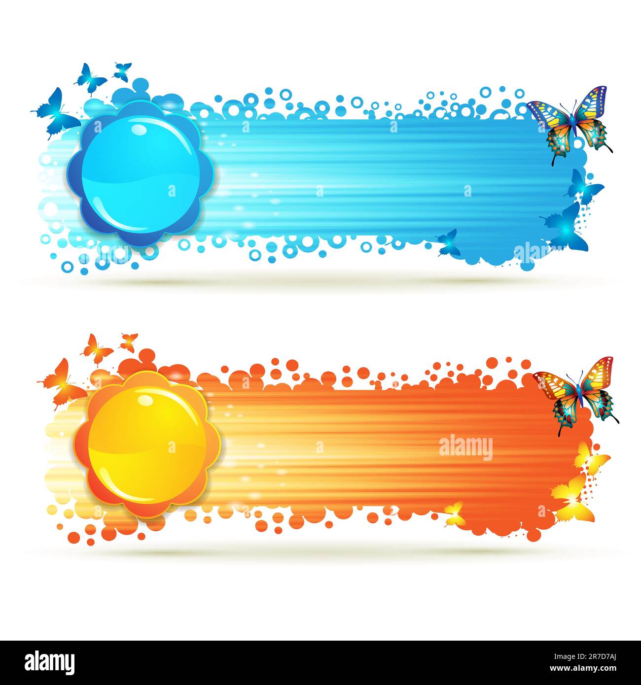 Colorful background with butterfly Stock Vector Image & Art - Alamy