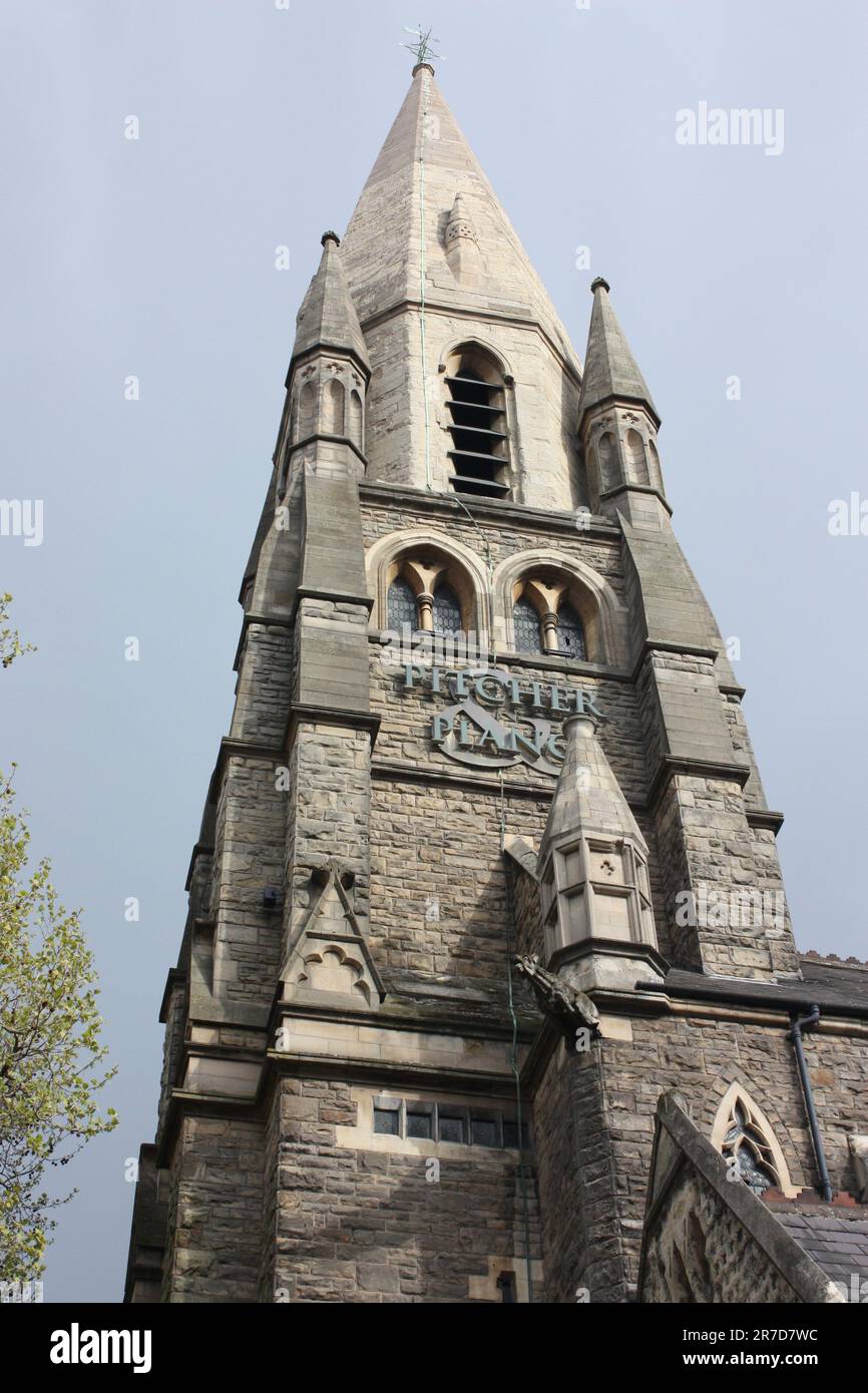 The Pitcher and Piano public house and restaurant in a former church on ...