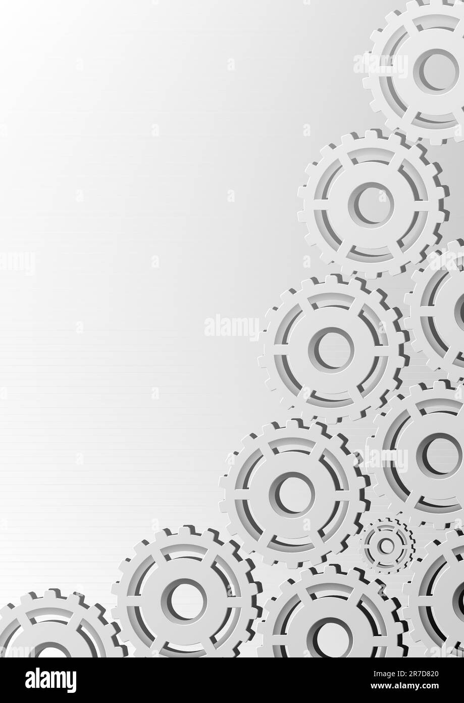 Abstract Background - Gear on Light Grey Metallic Background Stock ... Abstract Background - Gear on Light Grey Metallic Background Stock ...