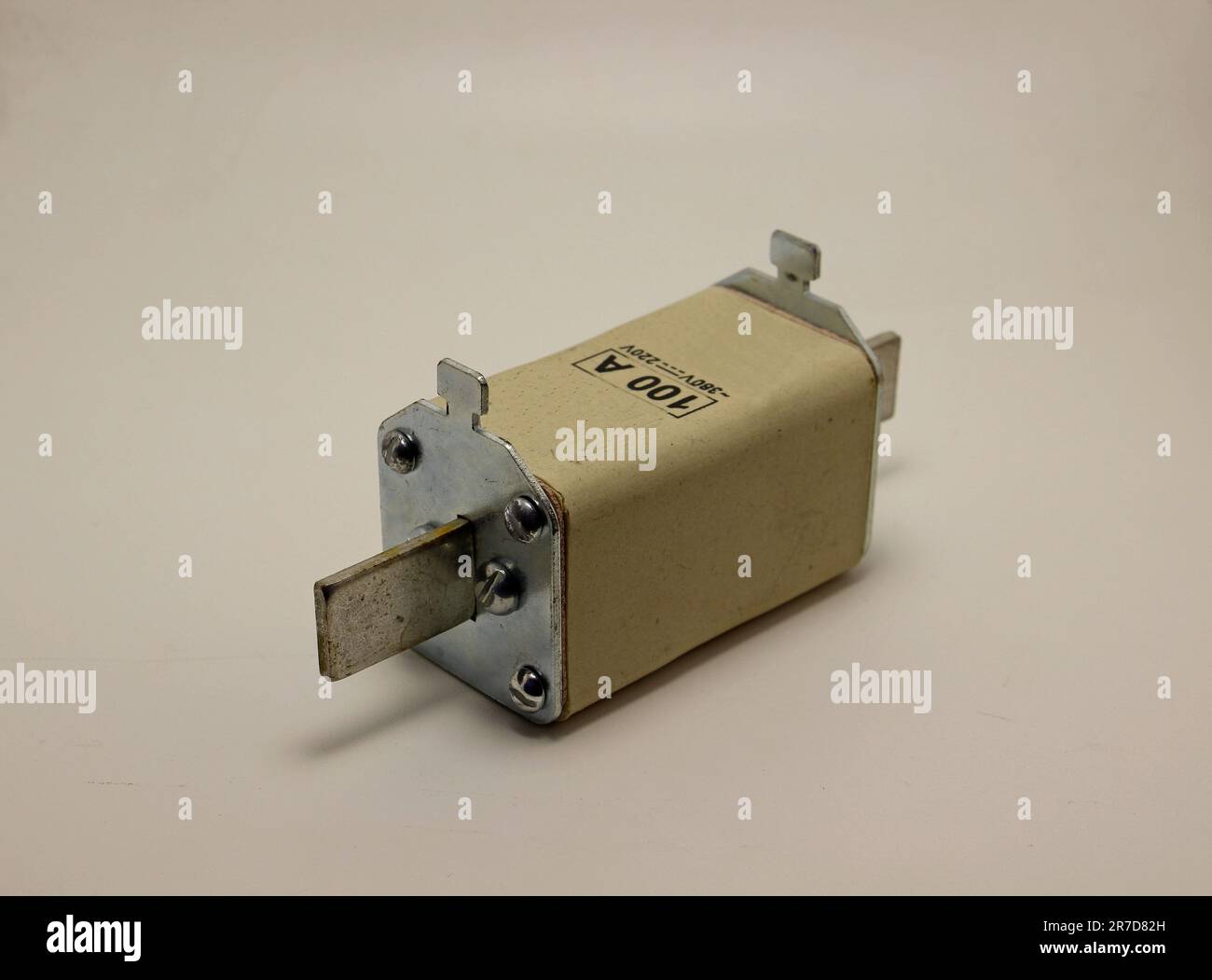 electrical fuse links, fuses on a white background Stock Photo - Alamy