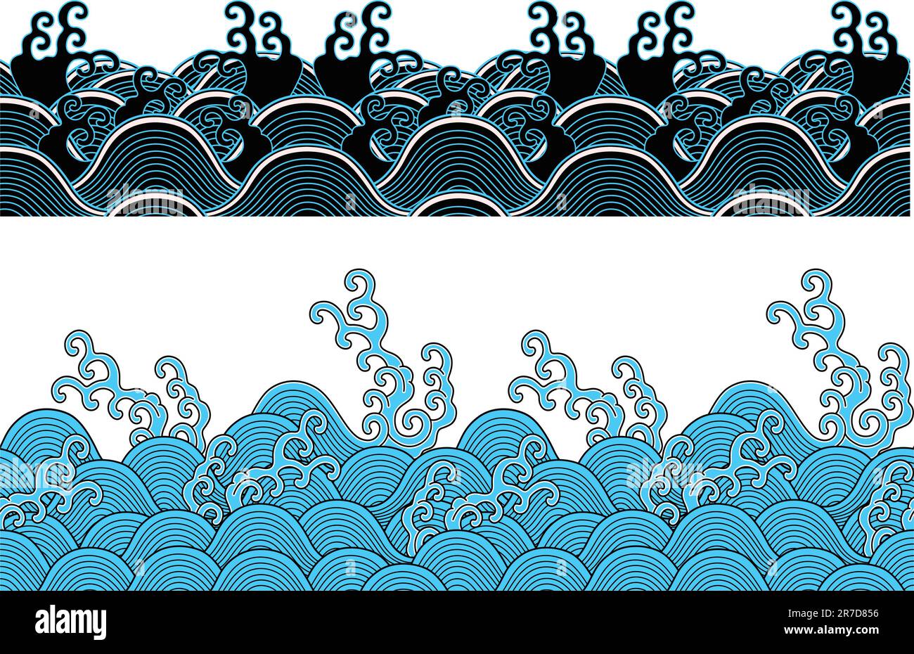 Repeated border Stock Vector Images - Alamy