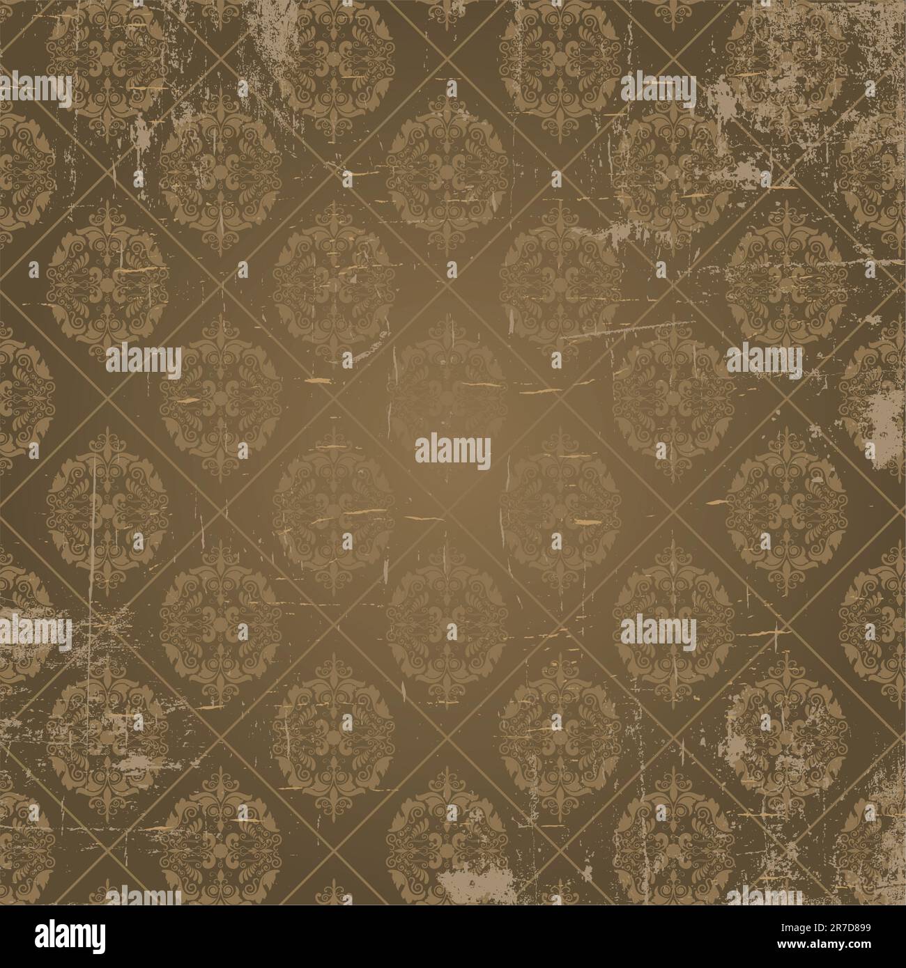 Grunge antique wallpaper Stock Vector Images - Alamy