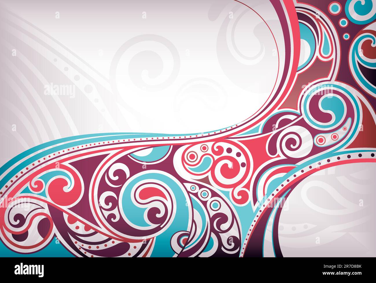 Illustration Of Abstract Curve Background Stock Vector Image And Art Alamy