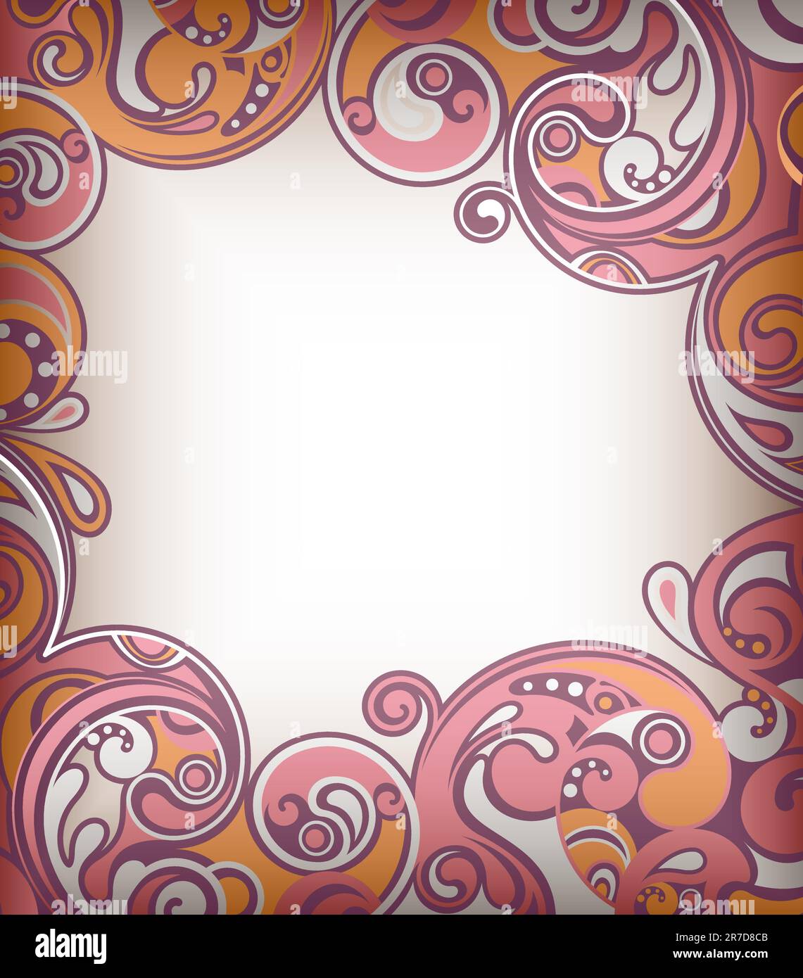 Illustration of abstract curve background Stock Vector Image & Art - Alamy