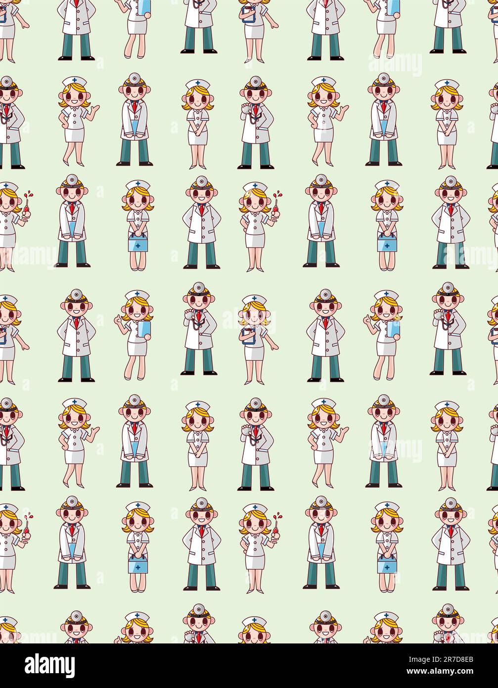 Doctor pattern hi-res stock photography and images - Alamy