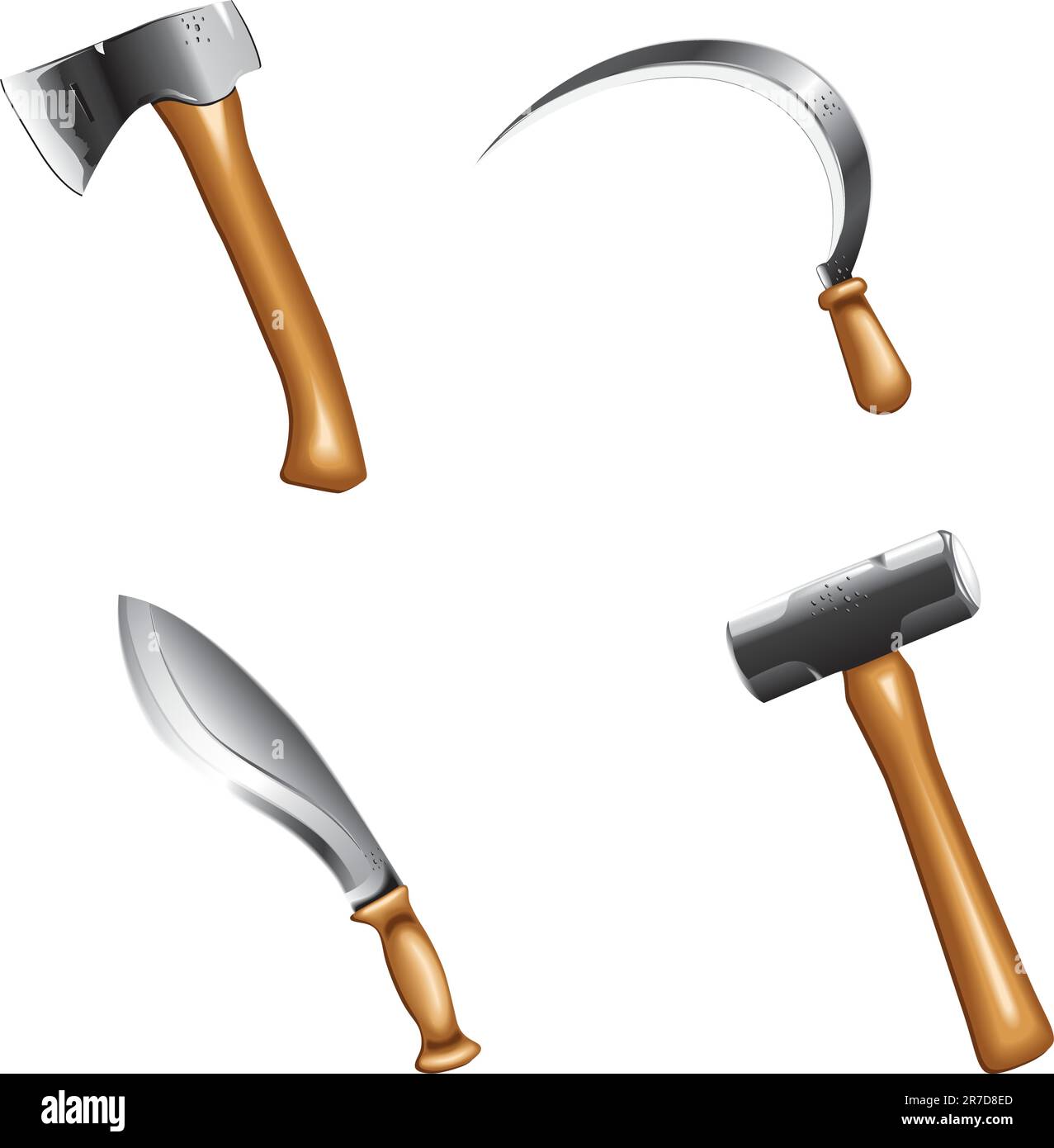 Four vector icons Stock Vector Image & Art - Alamy