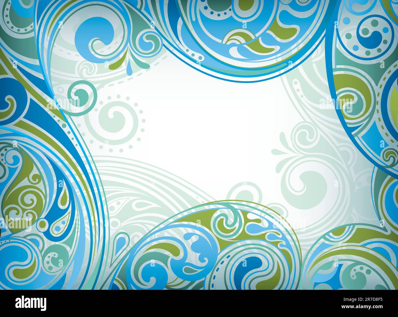Illustration of abstract curve background Stock Vector Image & Art - Alamy