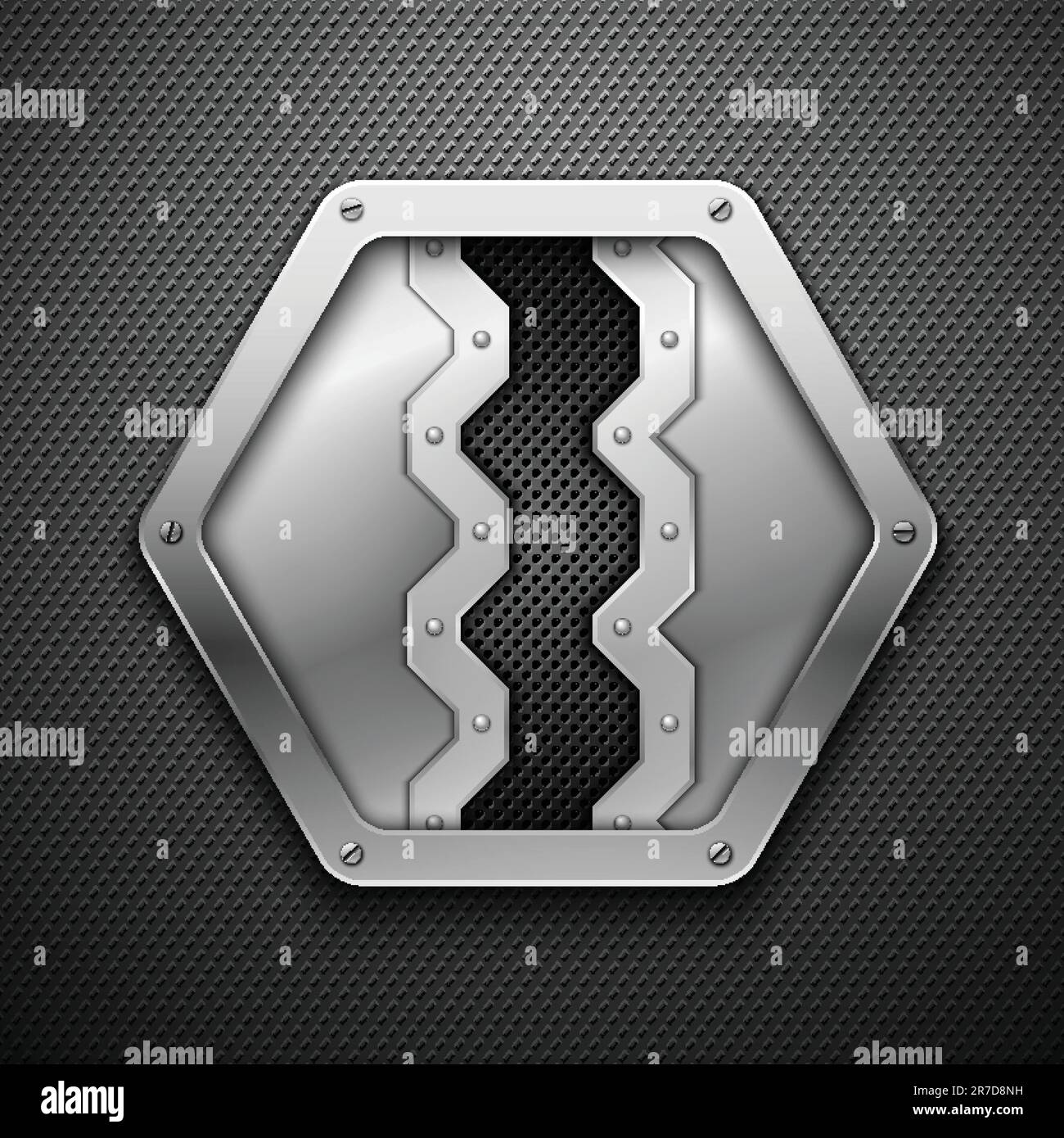 Abstract metal background. Vector illustration Stock Vector Image & Art ...