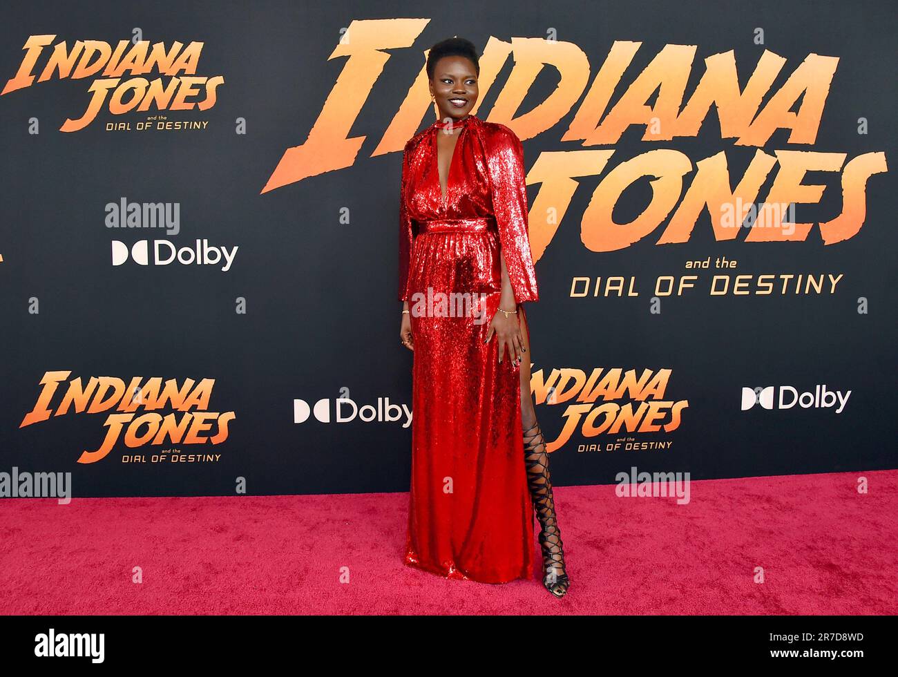Shaunette Renee Wilson arrives at the premiere of "Indiana Jones and ...