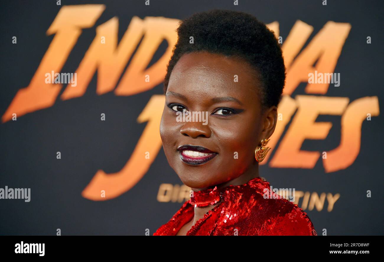 Shaunette Renee Wilson arrives at the premiere of "Indiana Jones and ...