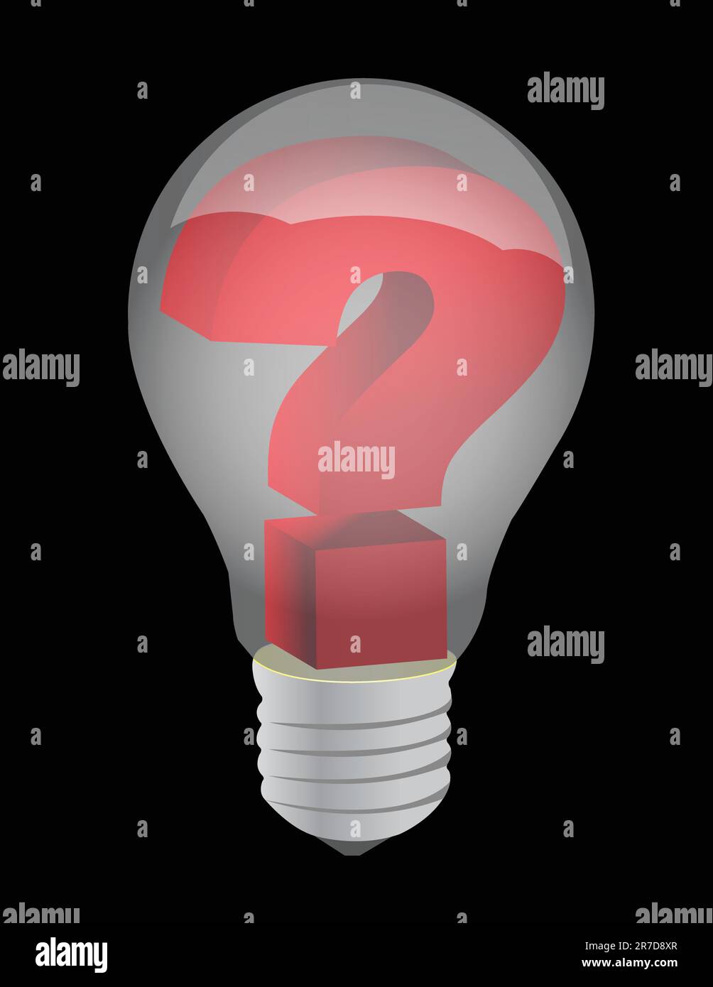 Solutions and ideas concept illustration light bulb design Stock Vector ...
