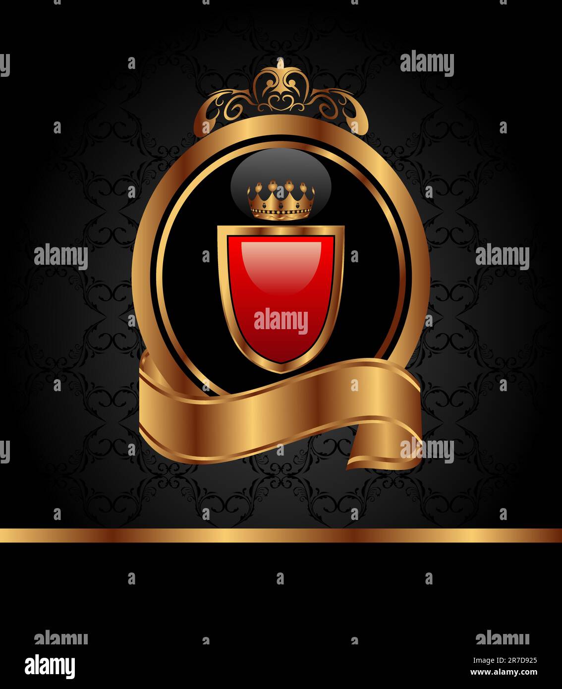 Golden card vector hi-res stock photography and images - Alamy