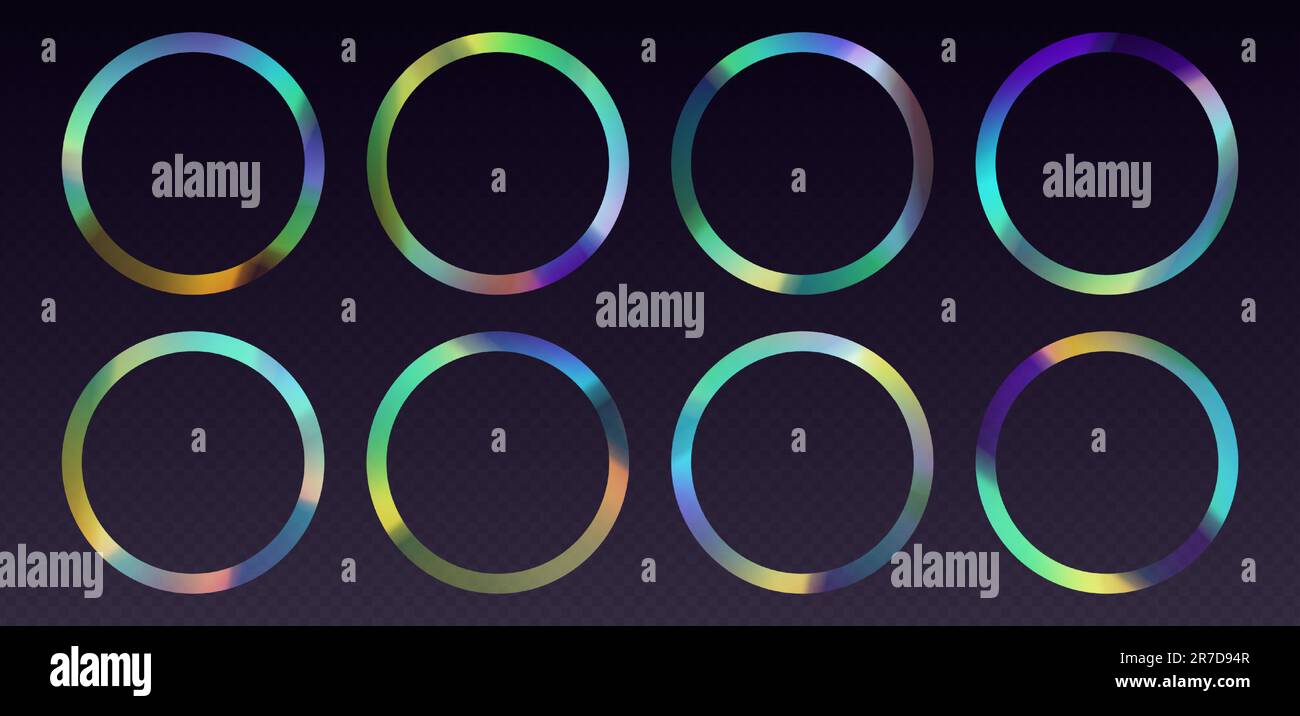 Crystal refraction frame, rainbow sunlight border, prism light effect ...