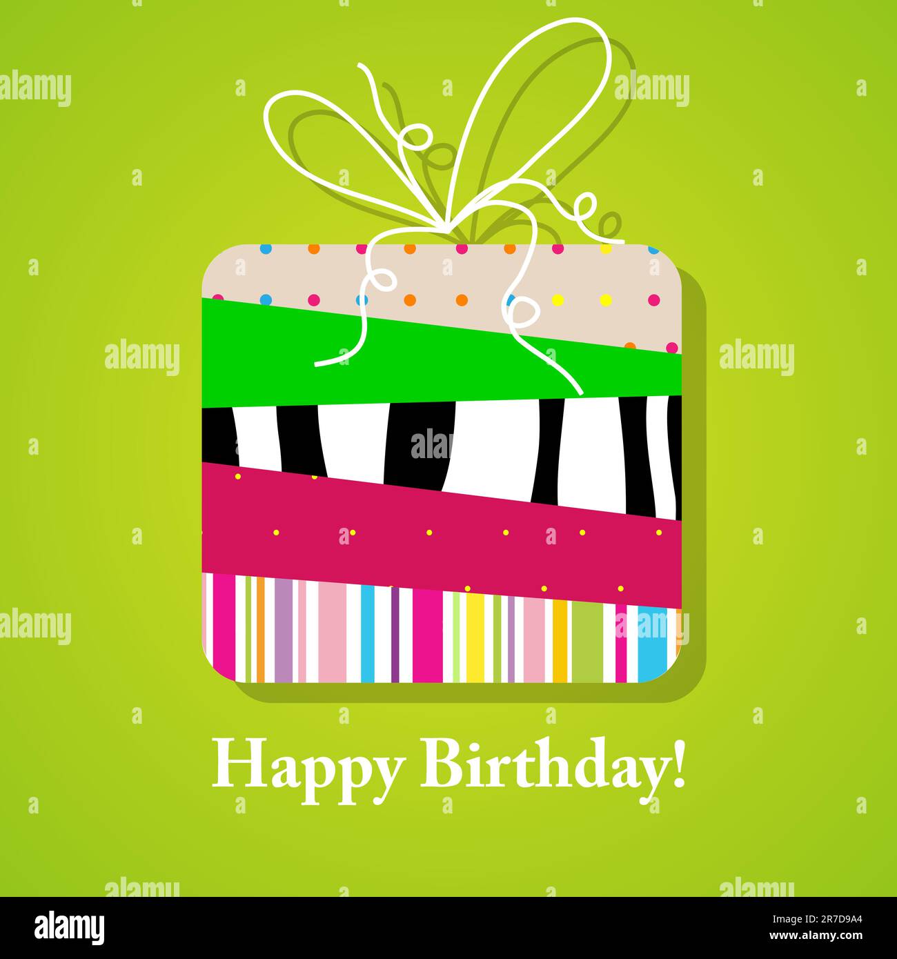 Vector picture of gift box Stock Vector Image & Art - Alamy