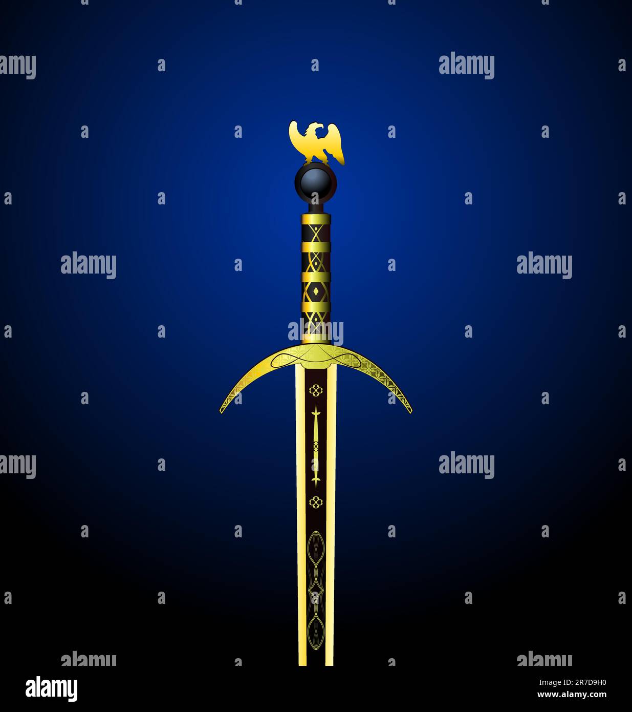Sword Made Out Of Gold