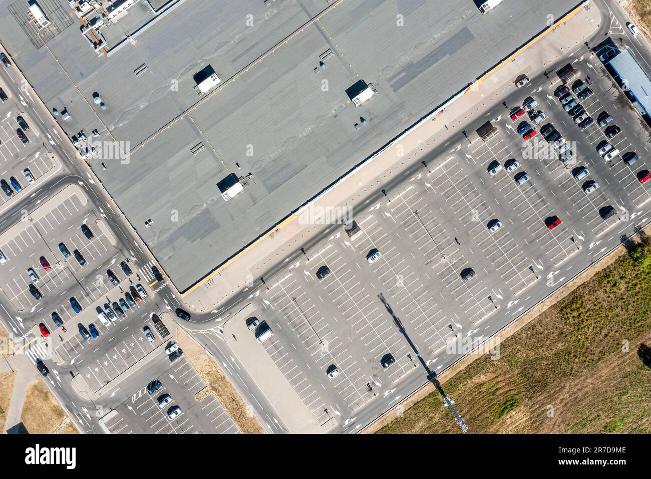 Aerial photo drone center hi-res stock photography and images - Alamy