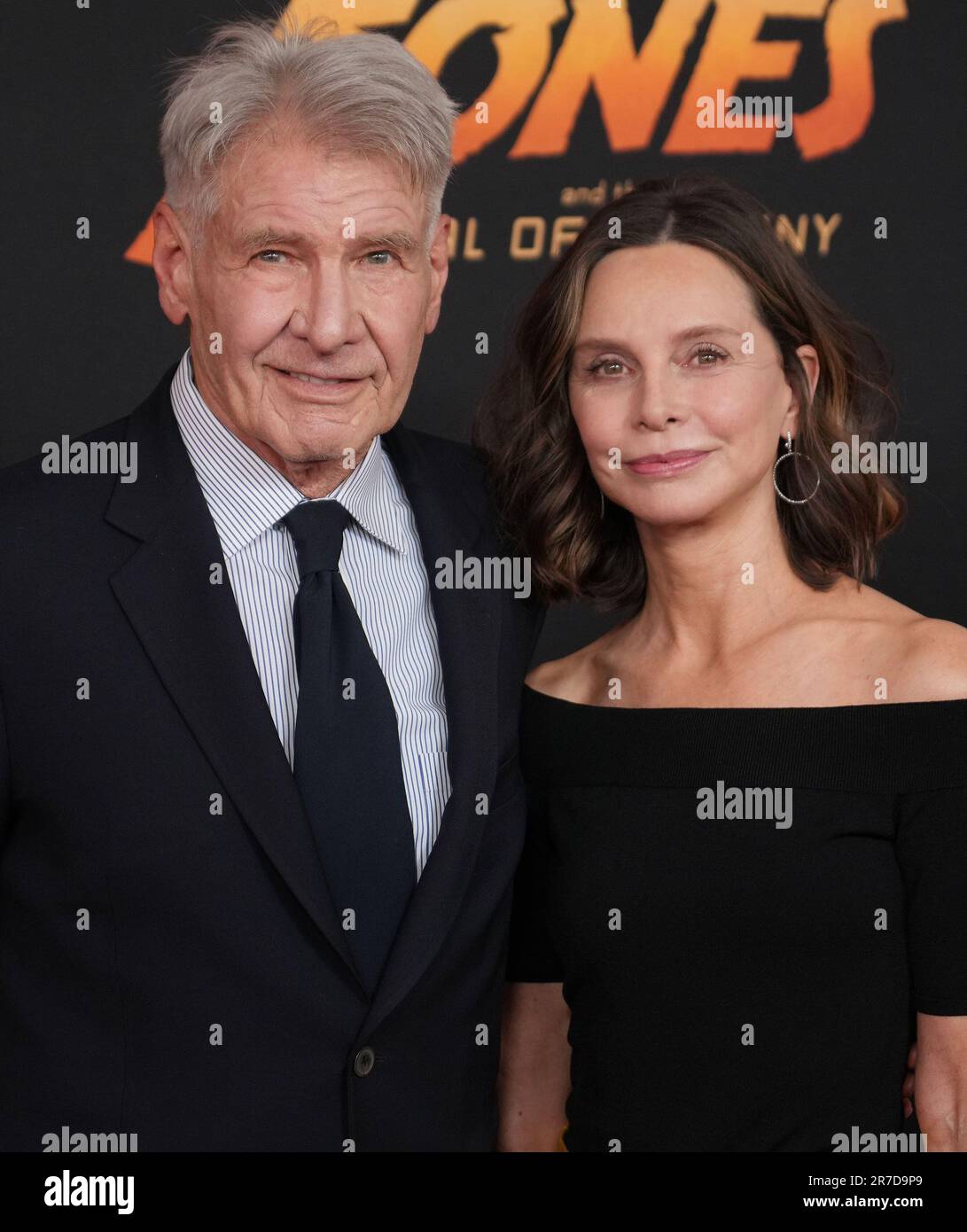 Los Angeles, USA. 14th June, 2023. (L-R) Harrison Ford and Calista ...