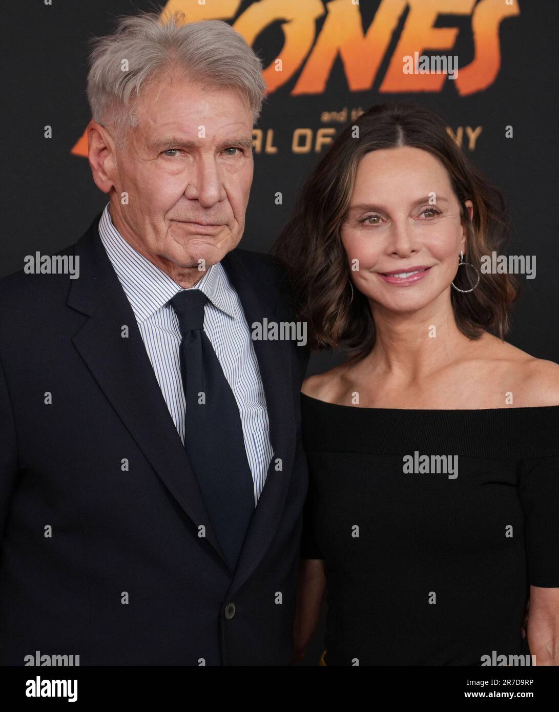 Los Angeles, USA. 14th June, 2023. (L-R) Harrison Ford and Calista ...