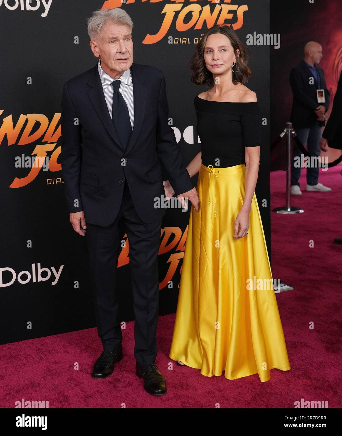 Los Angeles, USA. 14th June, 2023. (L-R) Harrison Ford and Calista ...