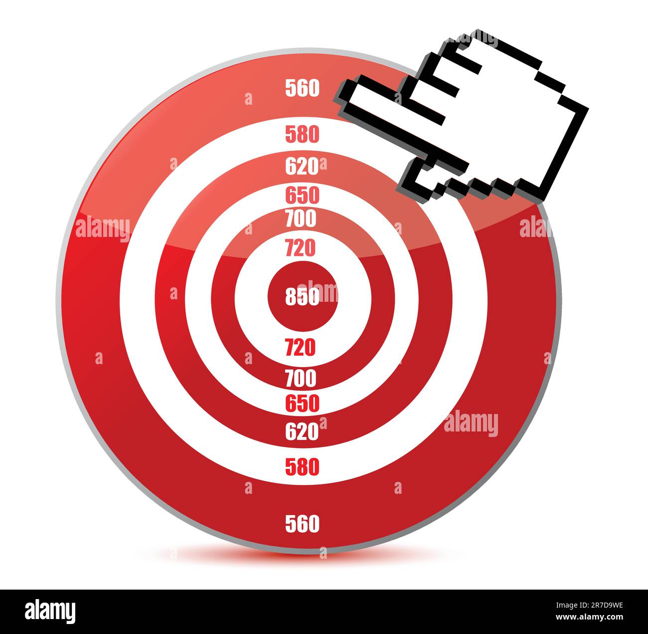 Score judge Cut Out Stock Images & Pictures - Alamy