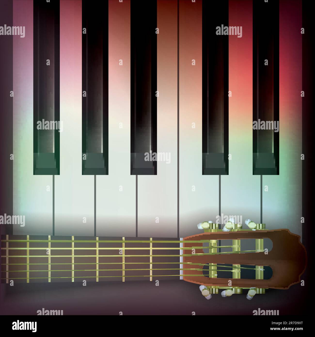 Piano sheet Stock Vector Images - Alamy