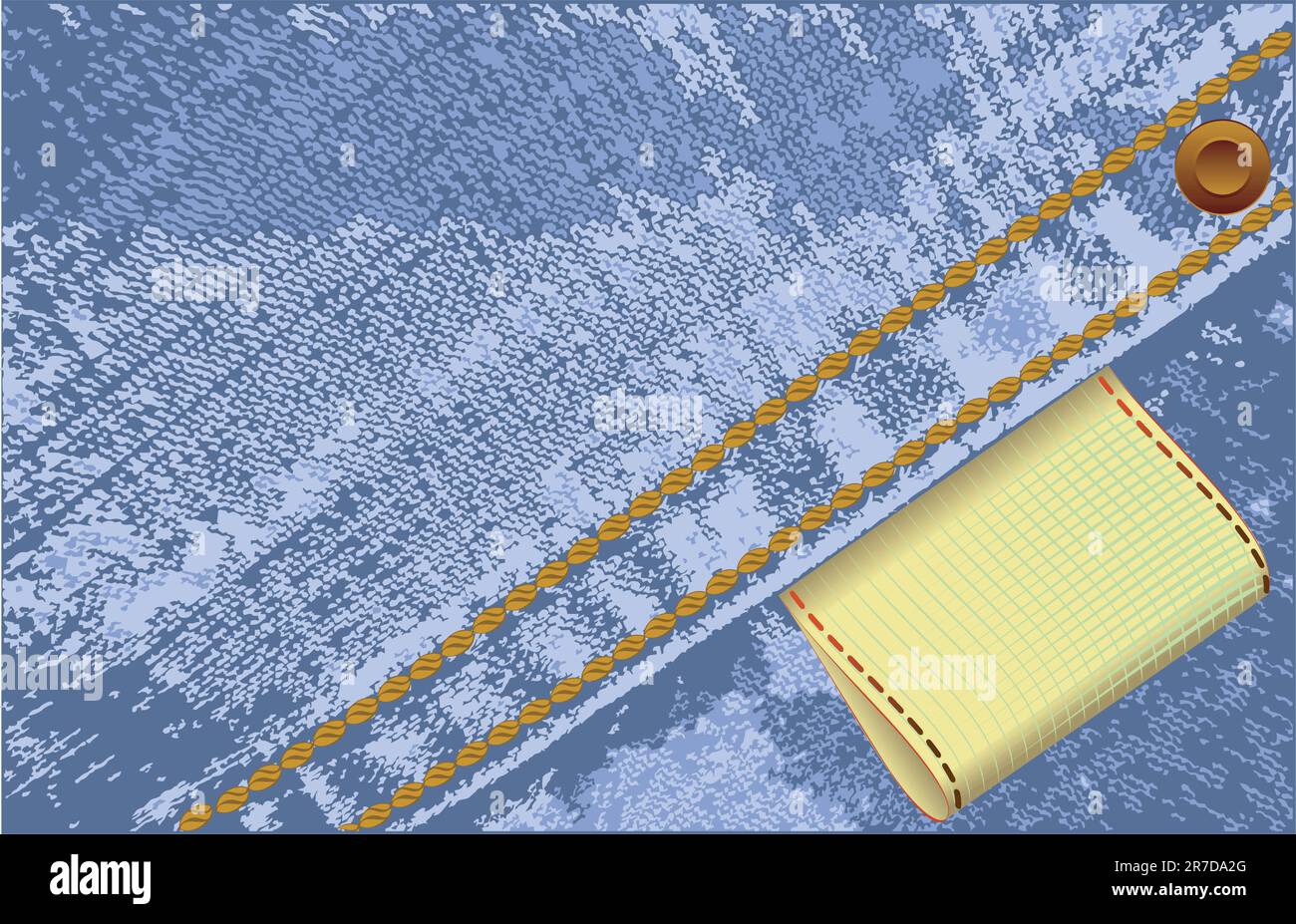 Vector background blank jeans label. Denim texture Stock Vector Image ...