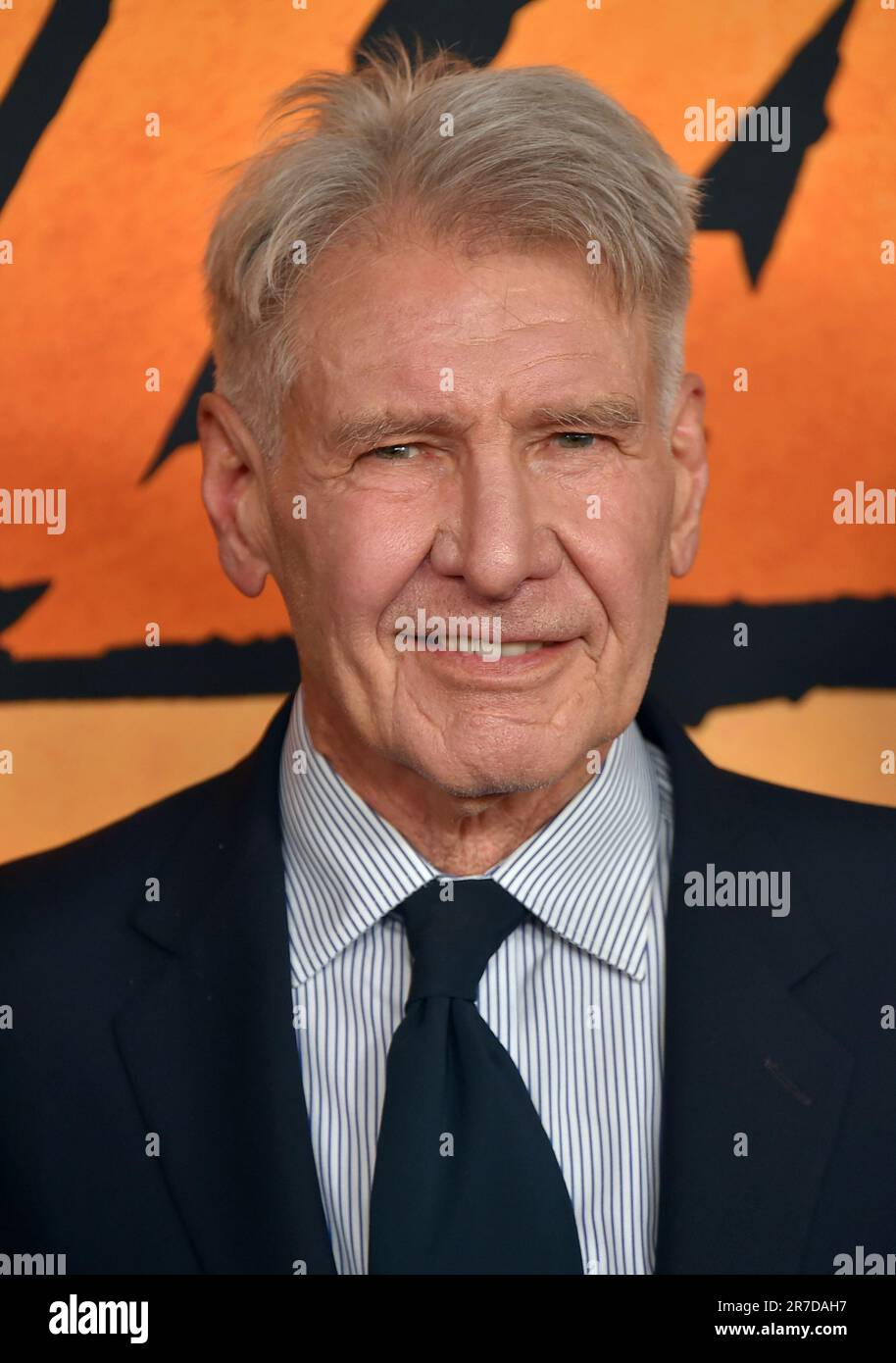 Harrison Ford arrives at the premiere of "Indiana Jones and the Dial of ...