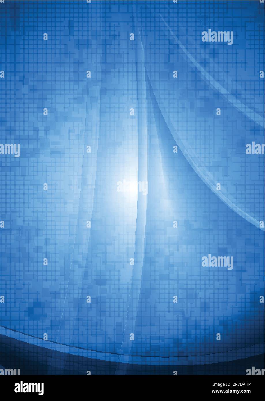 Blue technical background. Vector illustration eps 10 Stock Vector ...