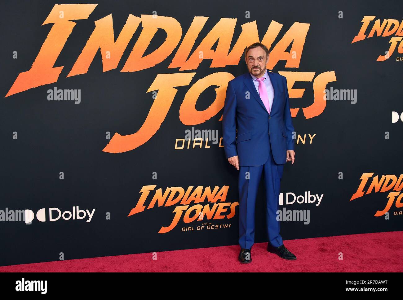 John Rhys-Davies arrives at the premiere of "Indiana Jones and the Dial ...