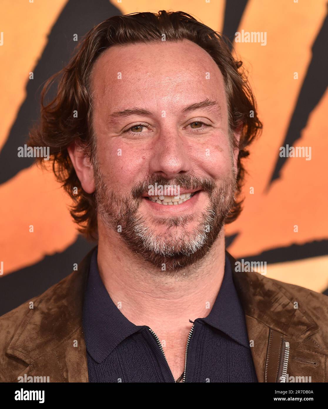 Simon Emanuel arriving at Lucasfilm’s’ Indiana Jones and the Dial of Destiny’ U.S. premiere held ...