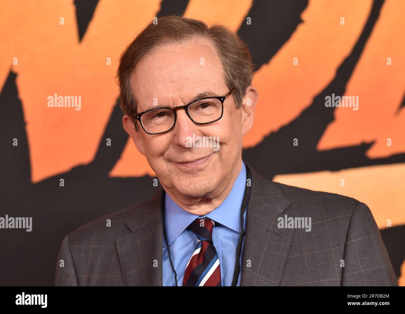 Chris Wallace arriving at Lucasfilm’s’ Indiana Jones and the Dial of ...