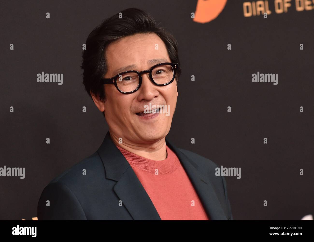 Ke Huy Quan arriving at Lucasfilm’s’ Indiana Jones and the Dial of ...